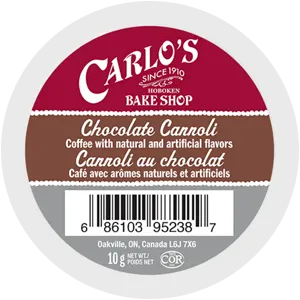 Carlo's Bake Shop Chocolate Cannoli Coffee K-Cups® – Big Cat Coffees